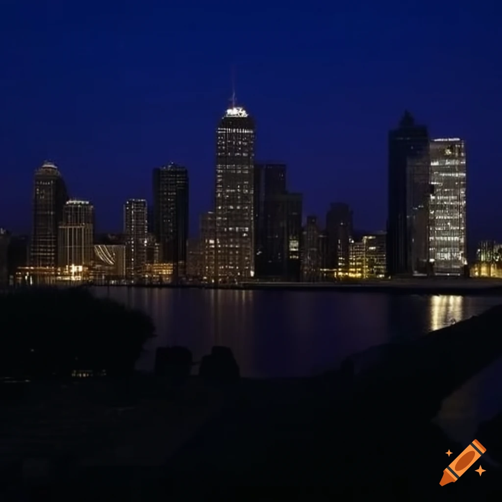 Cityscape view on Craiyon