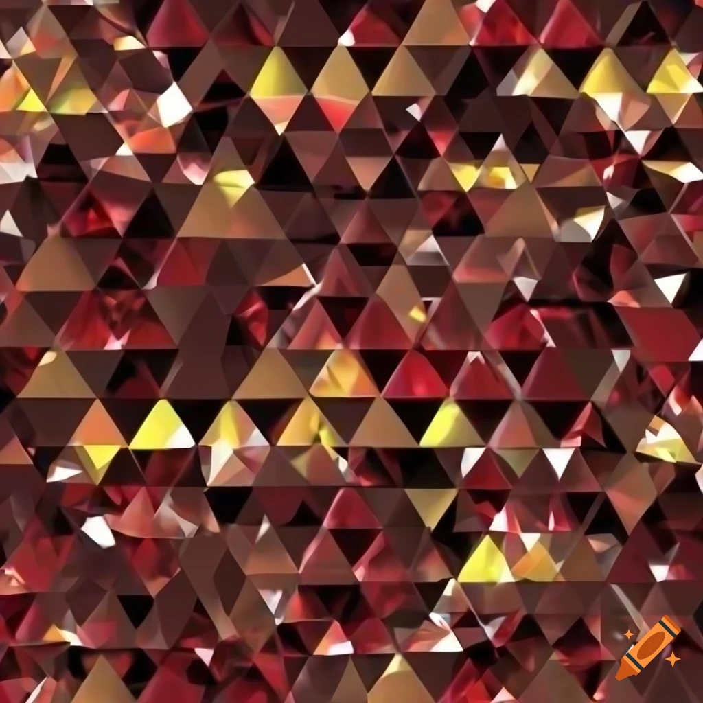 Seamless red garnet gemstone texture with sparkly white and yellow ...