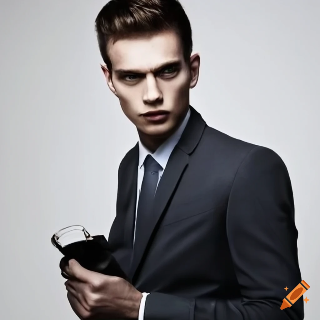 Business man on Craiyon