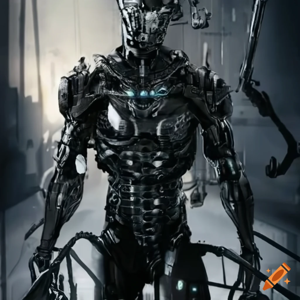 Cyborg on Craiyon