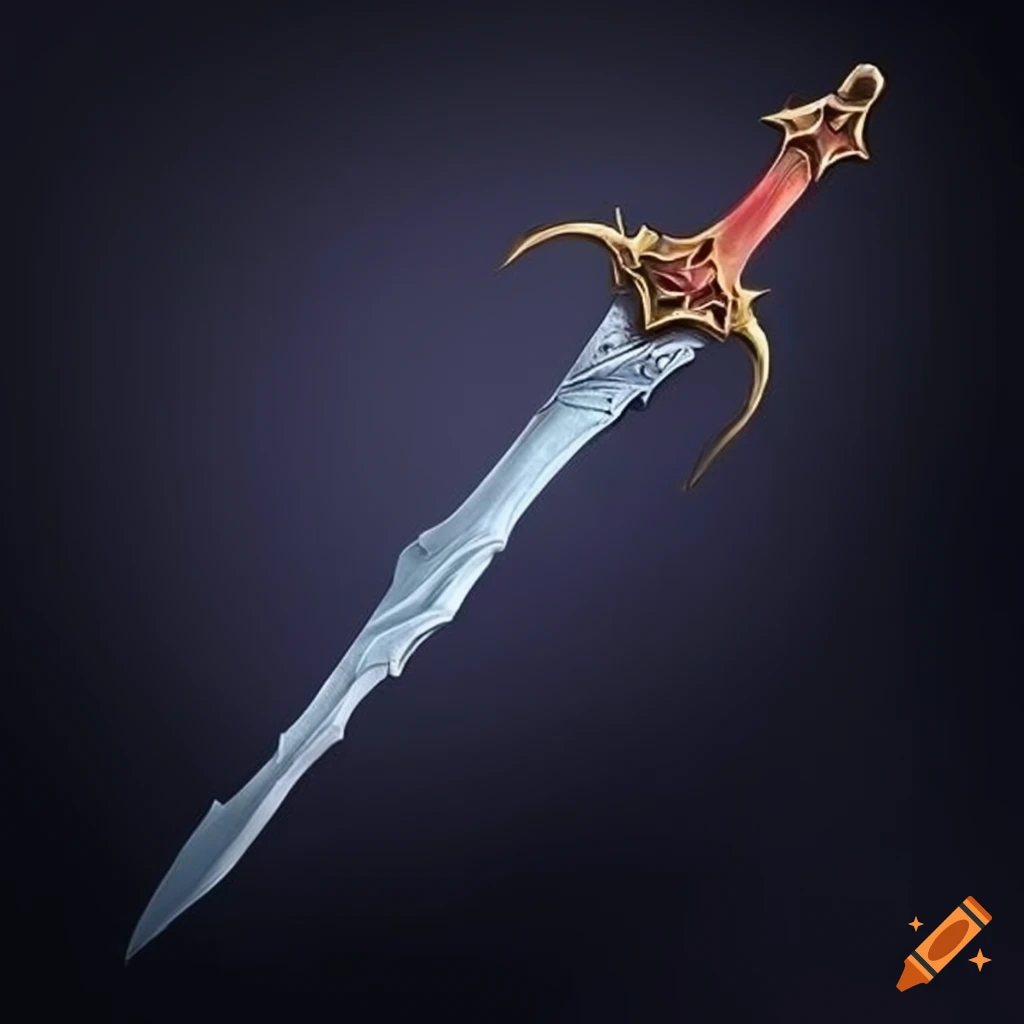 Fantasy sword on Craiyon