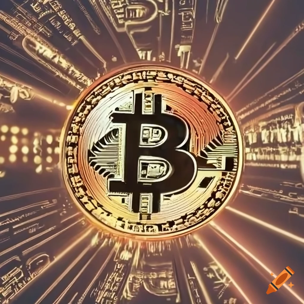 Bitcoin Halving: The Rise of the Digital Gold design on Craiyon