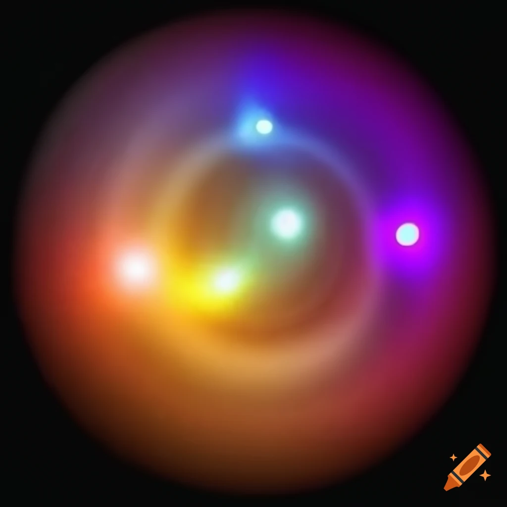 Abstract representation of quantum physics and technology on Craiyon