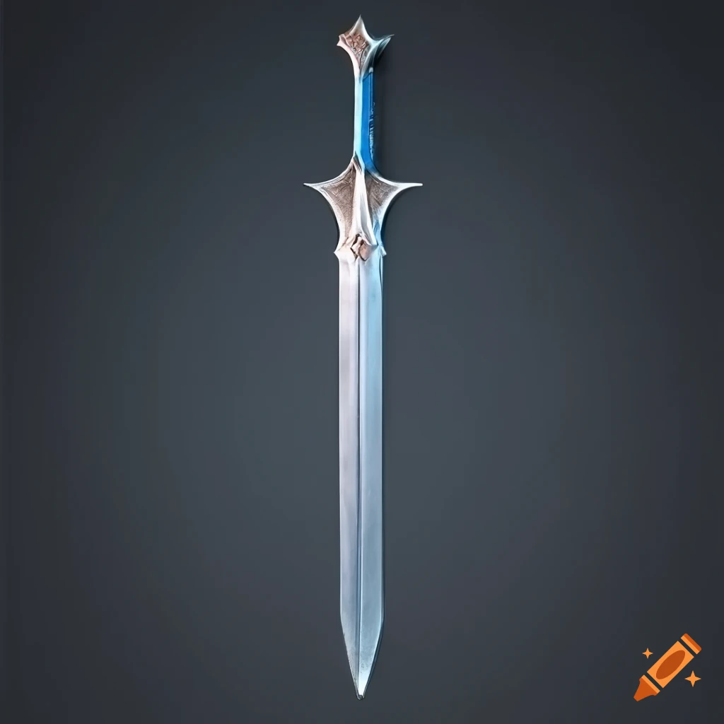 Fantasy long sword on Craiyon