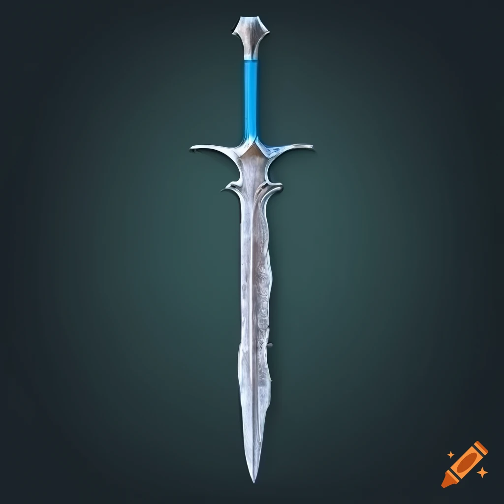 Fantasy long sword on Craiyon
