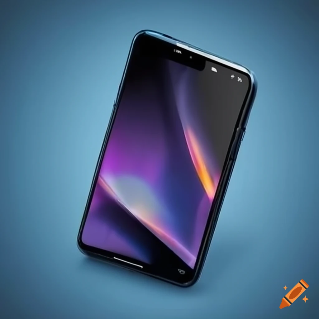 Sleek and modern smartphone with impressive camera and beautiful screen ...