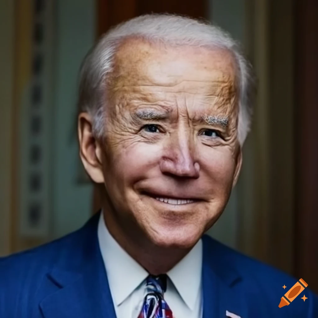 Portrait of joe biden captured by a talented photographer on Craiyon