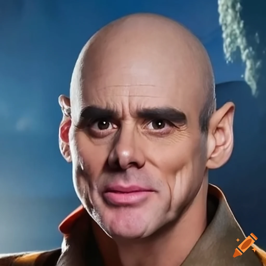 Close-up of Jim Carrey as Dr. Robotnik from Sonic the Hedgehog movie 2 ...