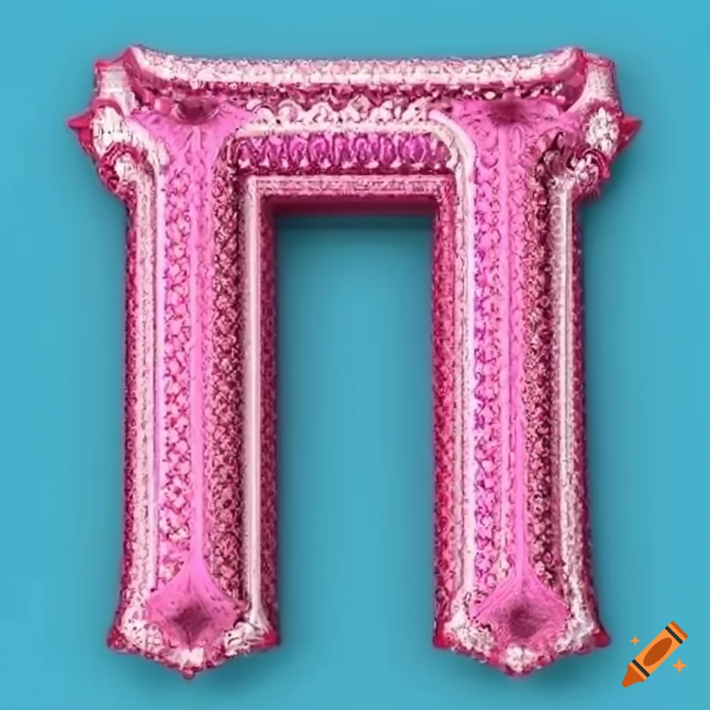 Princess style 3d letter n on Craiyon