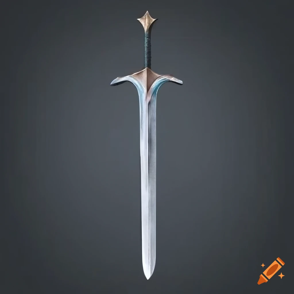 Fantasy long sword on Craiyon
