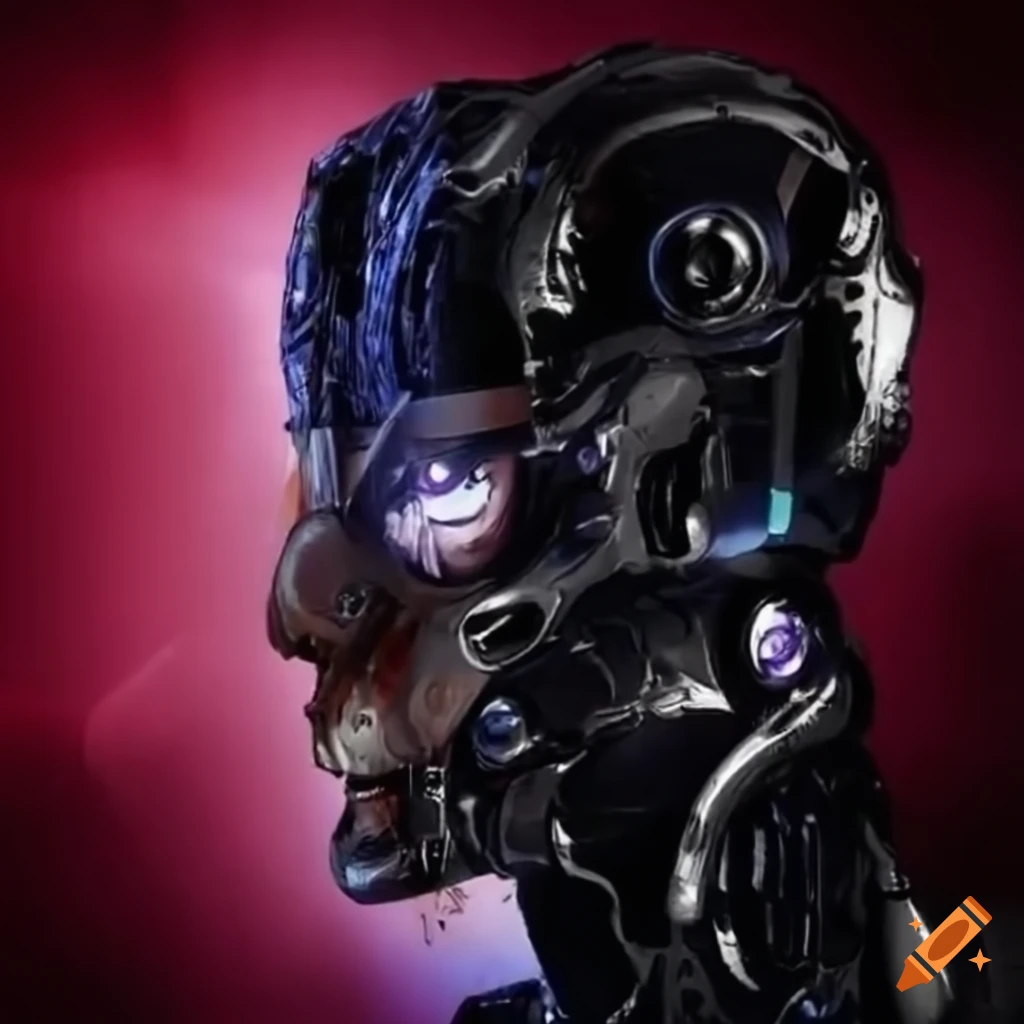 Cyborg futuristic technology concept on Craiyon