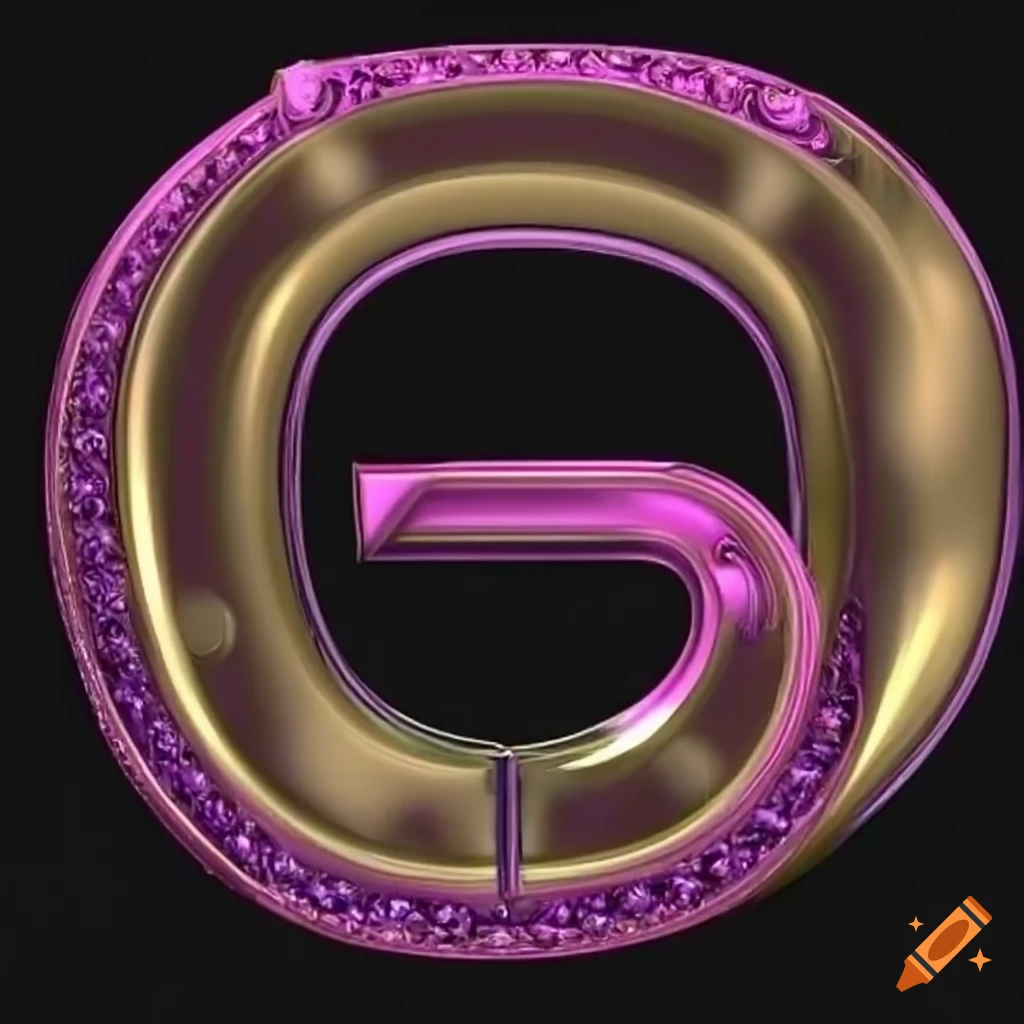 Princess style 3d letter n on Craiyon