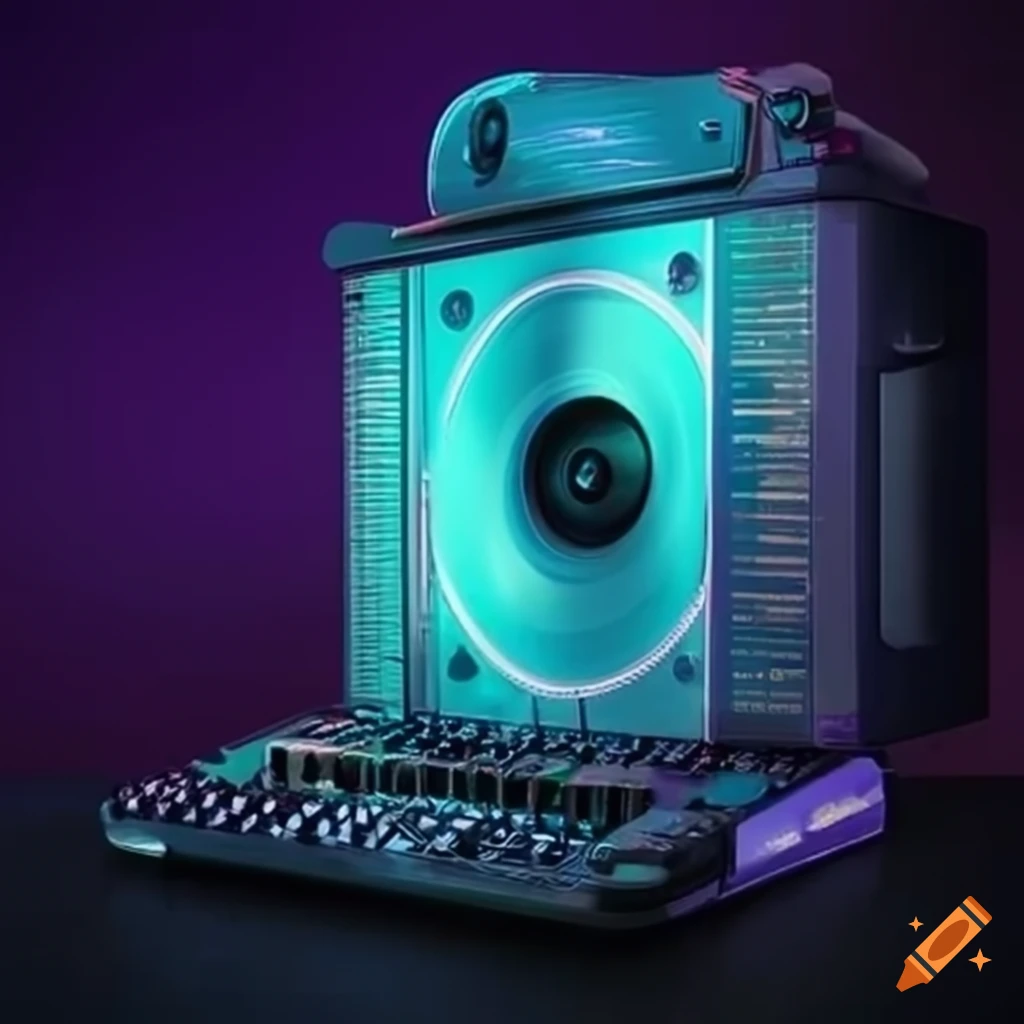 Designs inspired by the perfect mix of beats and bytes on Craiyon