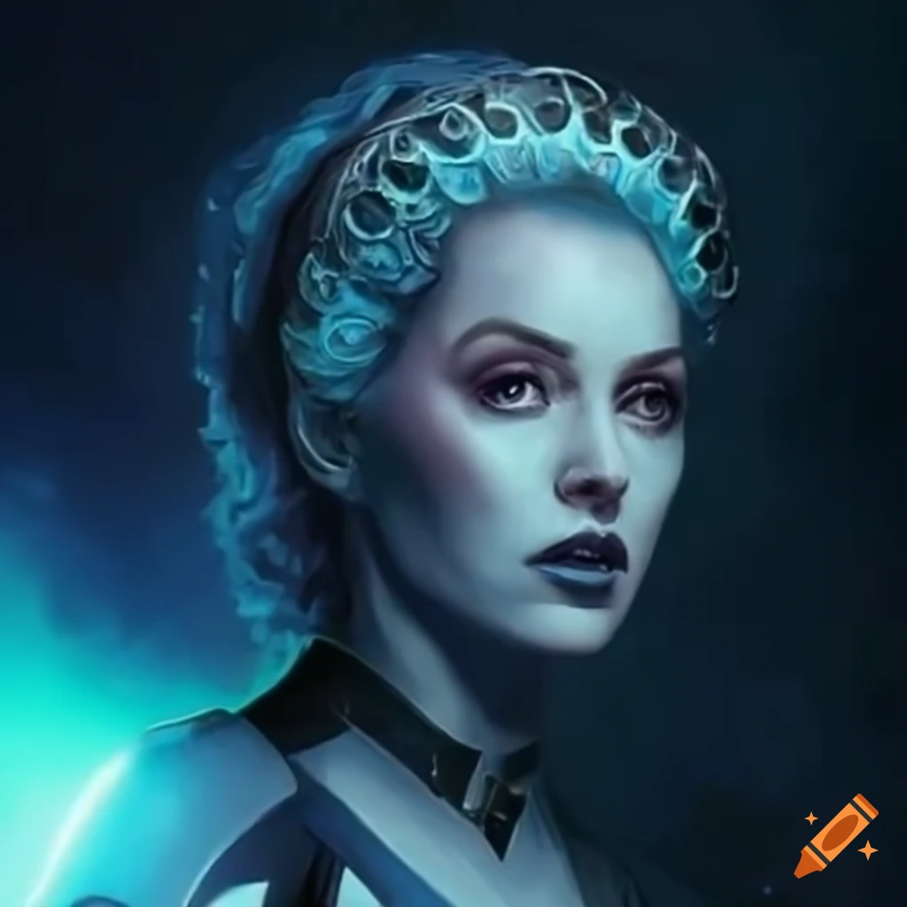 Space opera heroines on Craiyon