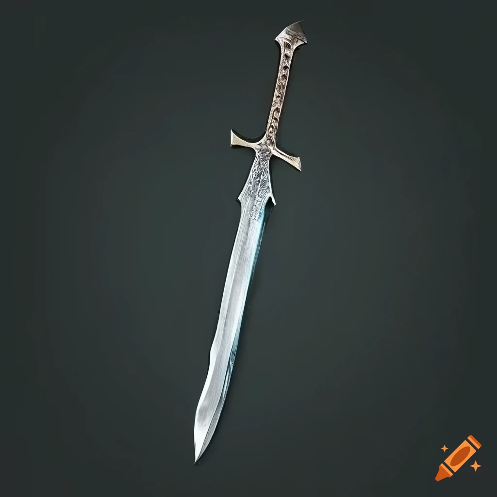 Fantasy long sword on Craiyon