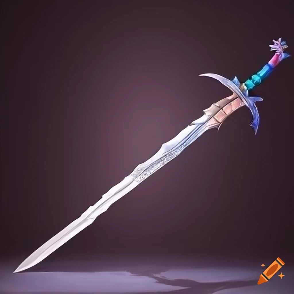 Fantasy sword on Craiyon