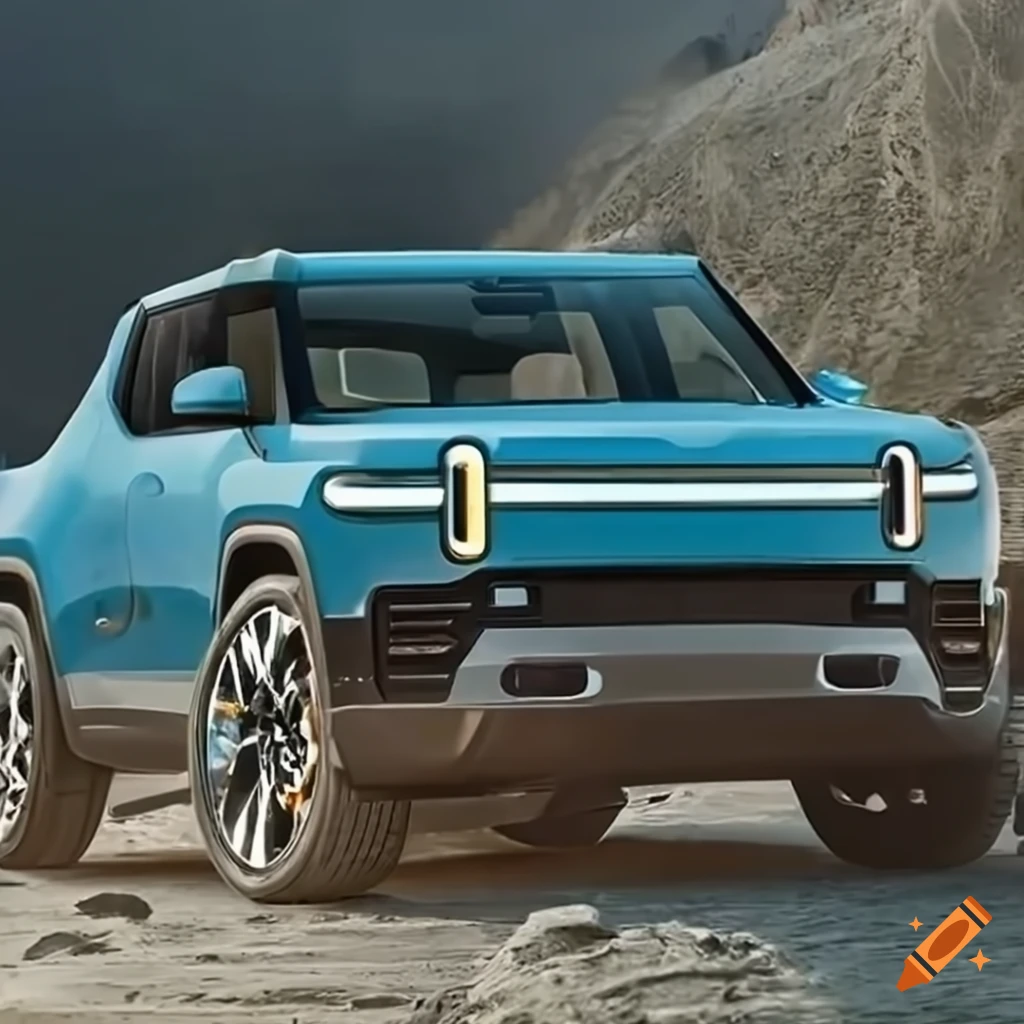 Rivian r1s on Craiyon