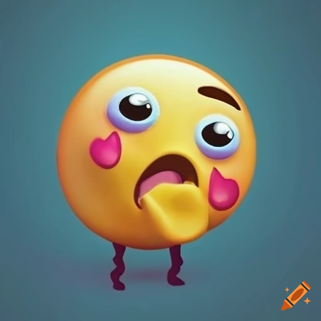 Silly emoji on Craiyon