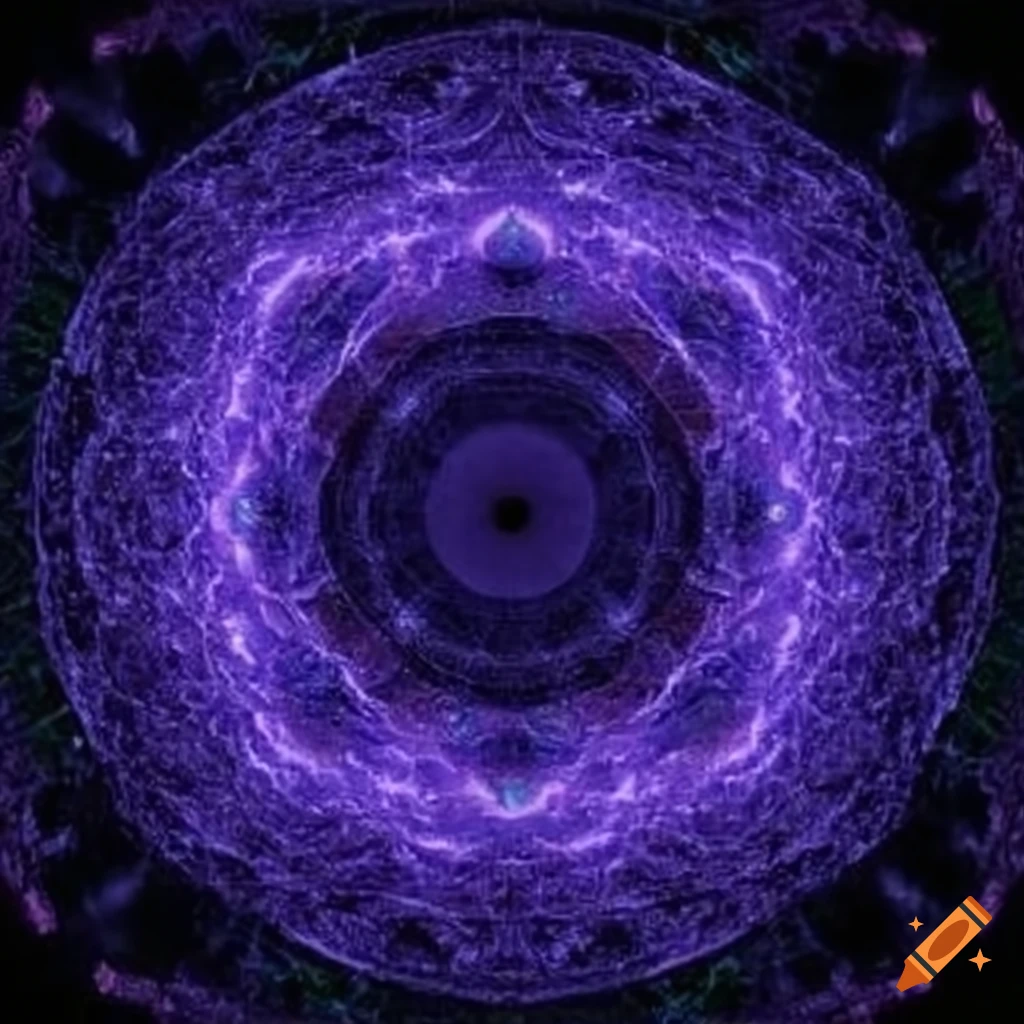 Abstract representation of the fourth dimension on Craiyon