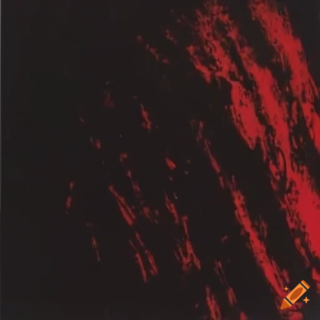 Vintage horror vhs cover with scratches and grainy texture on Craiyon