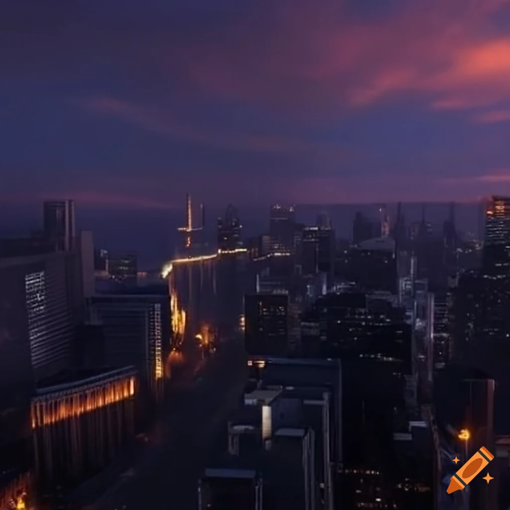 🌆 on Craiyon