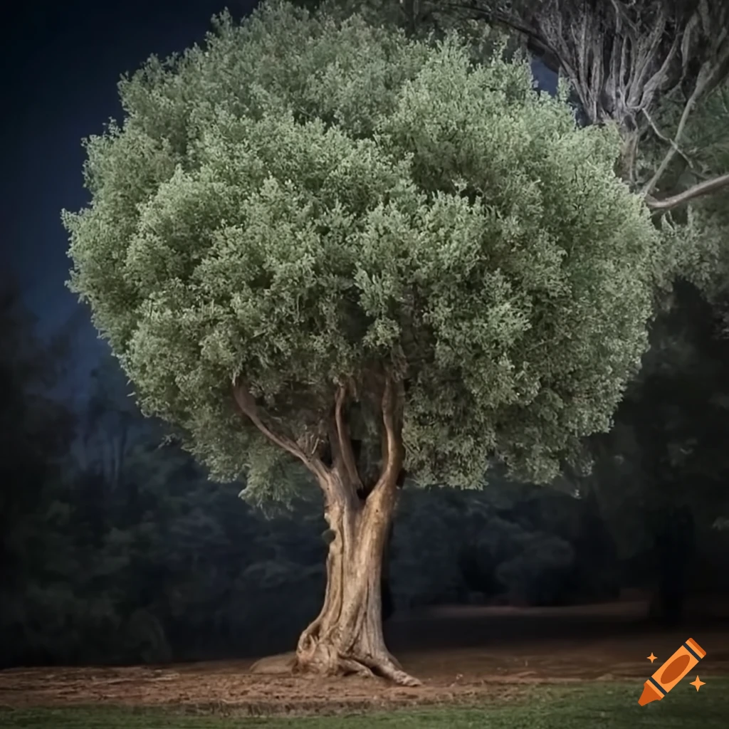 Olive tree on Craiyon
