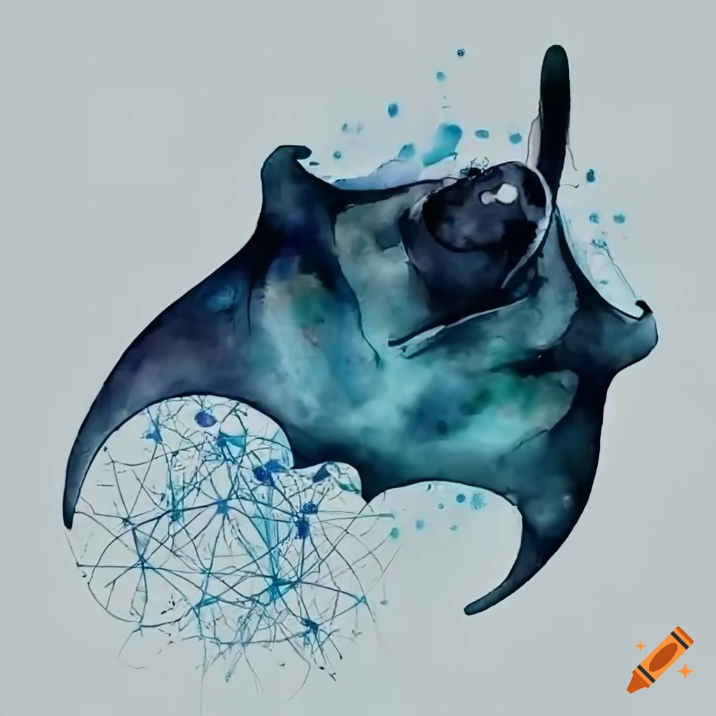 Manta network on Craiyon