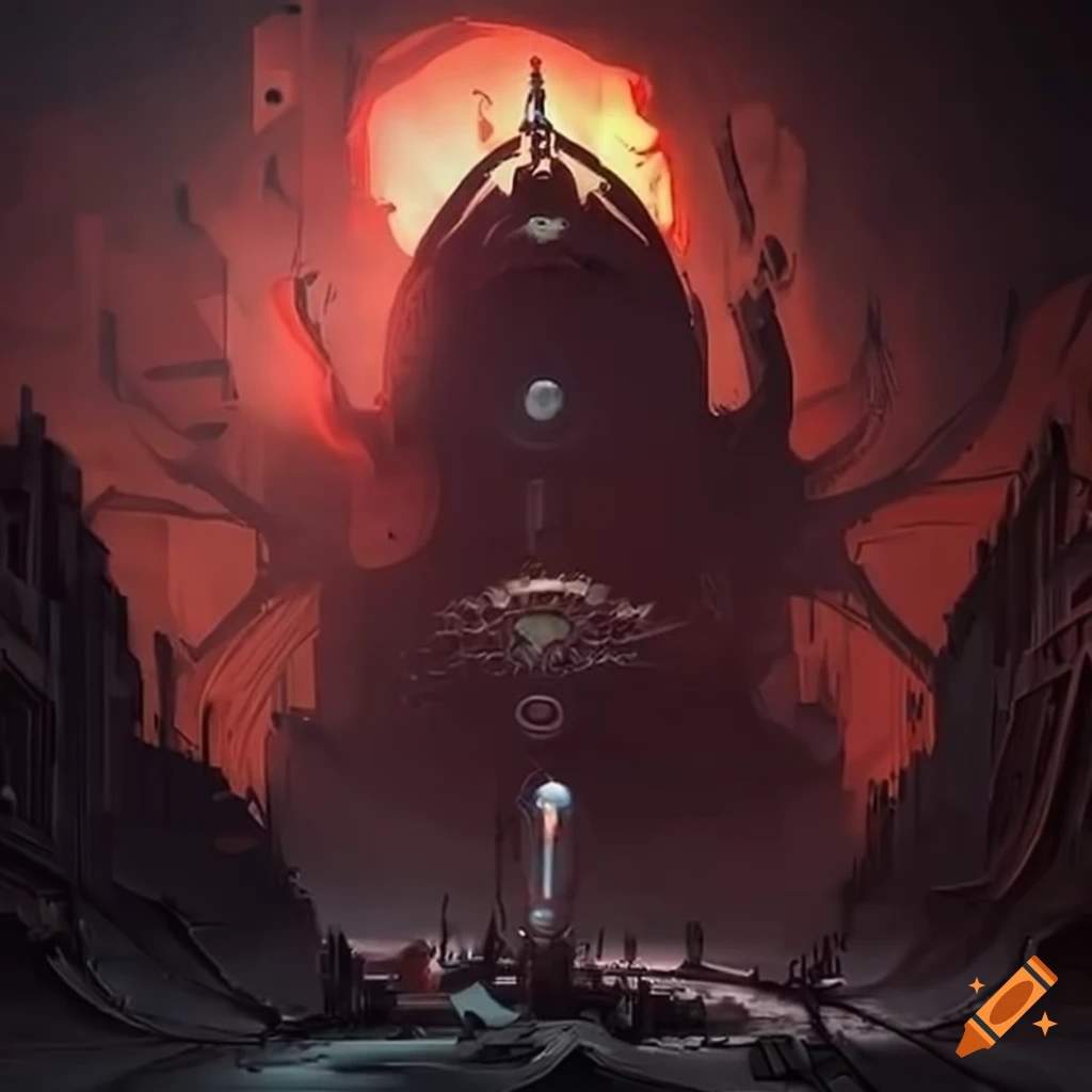 Beautiful and futuristic mechanical design on Craiyon