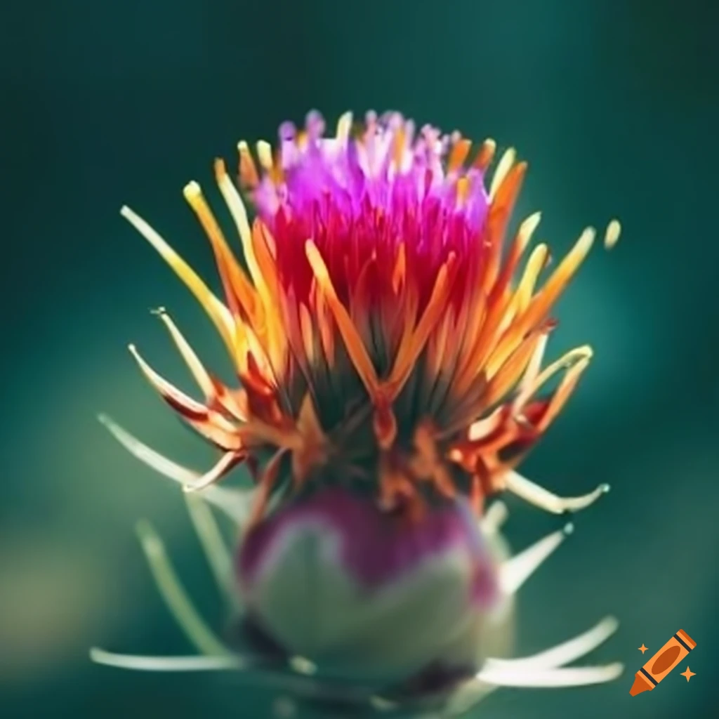 Safflower on Craiyon