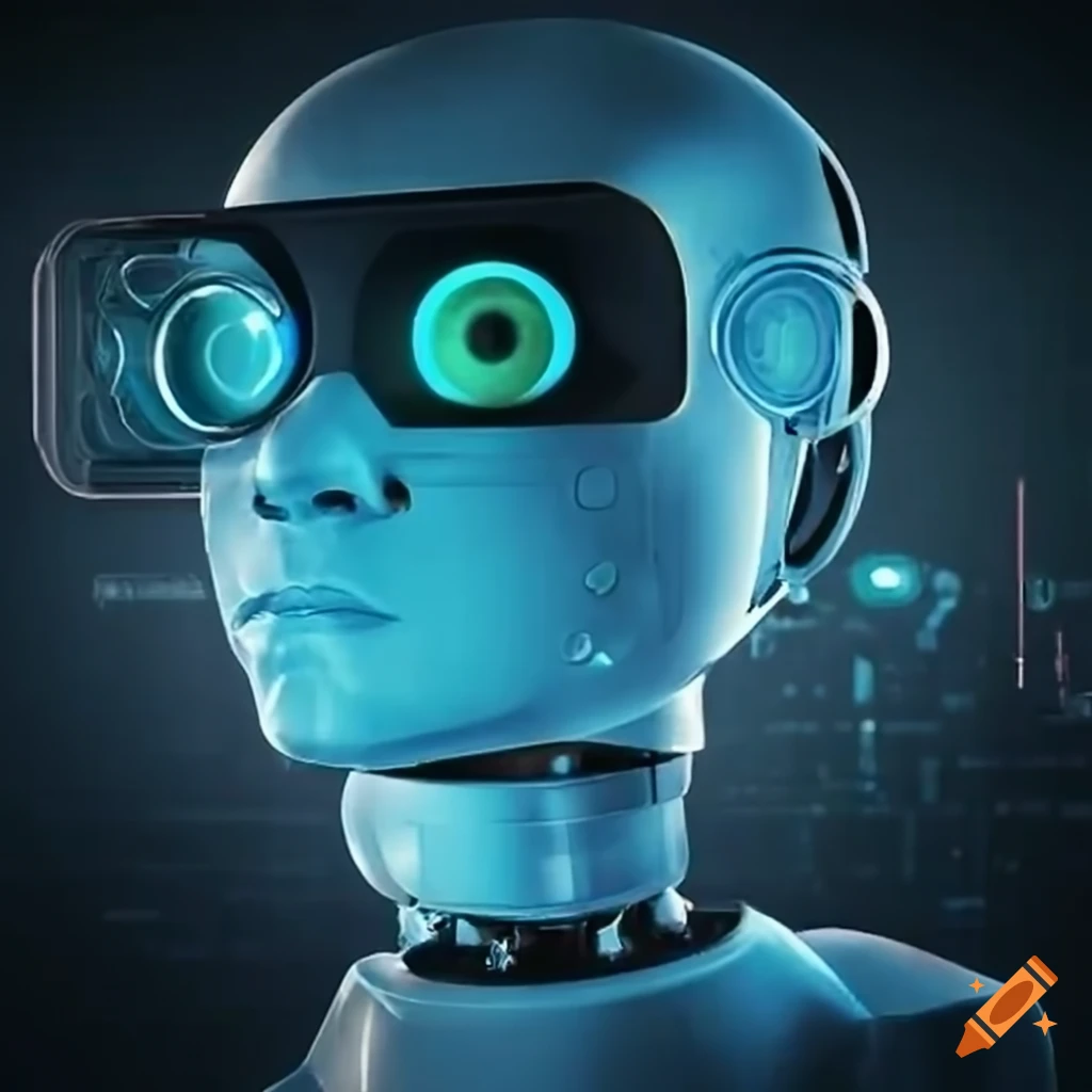 Robotic computer vision technology on Craiyon