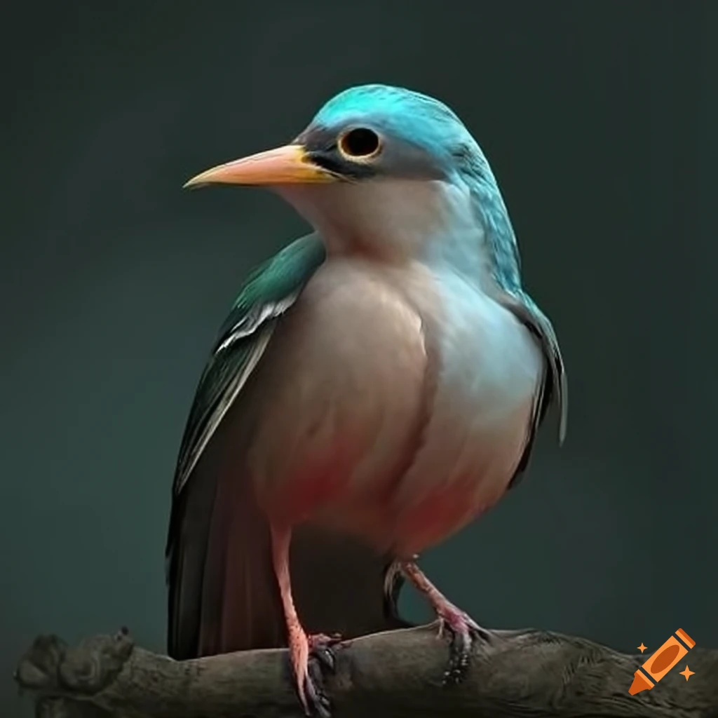 Bird with a large chest on Craiyon