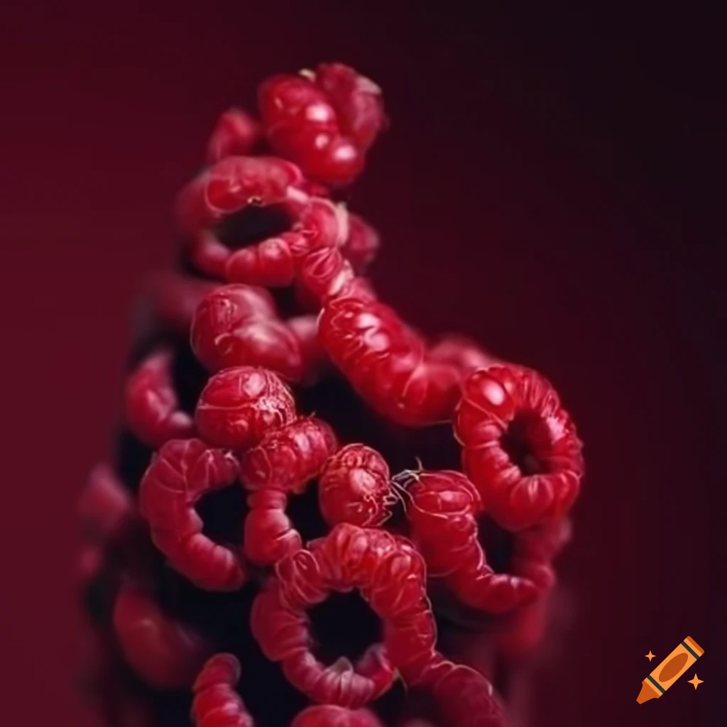 Raspberry inferno on Craiyon