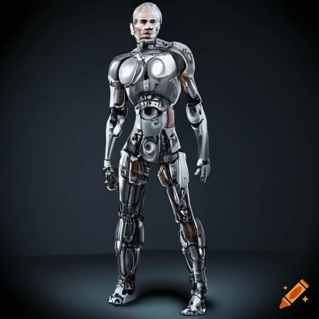 Cyborg futuristic technology concept on Craiyon