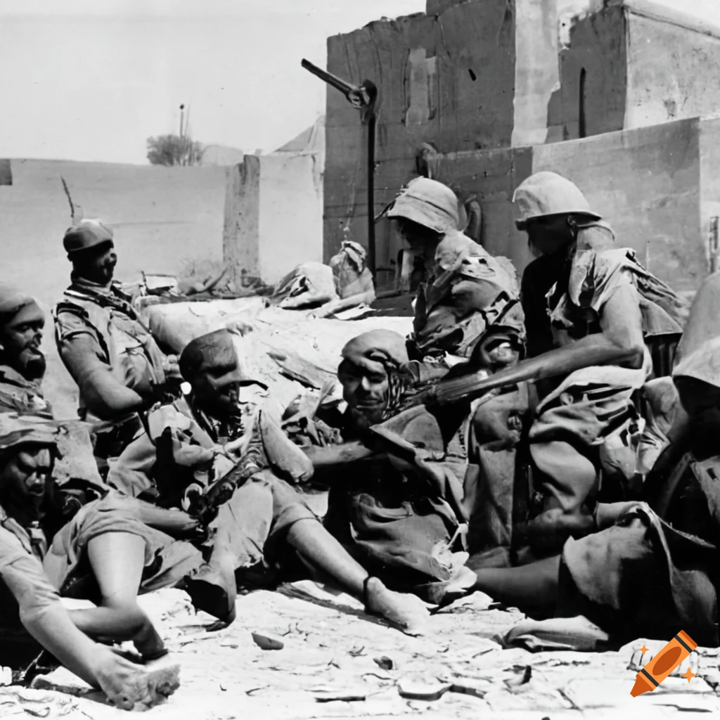 Libyan rebels in tense standoff with italian forces during world war ii ...