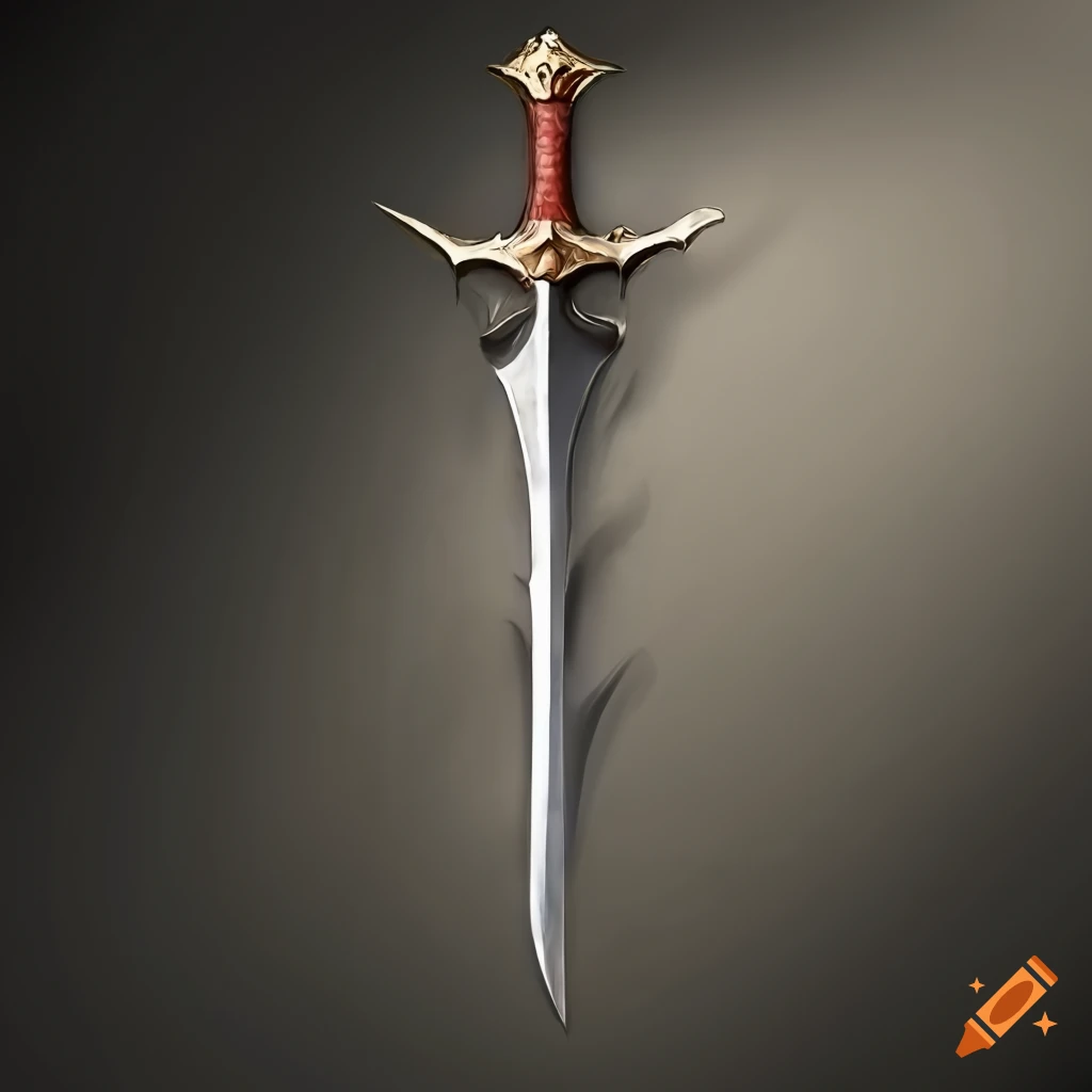 Fantasy sword on Craiyon