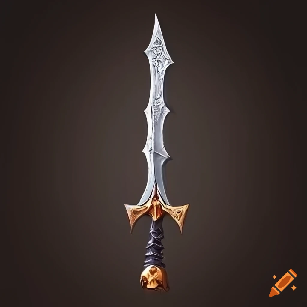 Fantasy sword on Craiyon