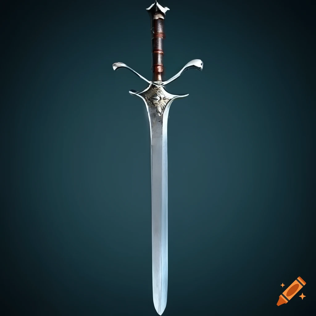 Fantasy long sword on Craiyon
