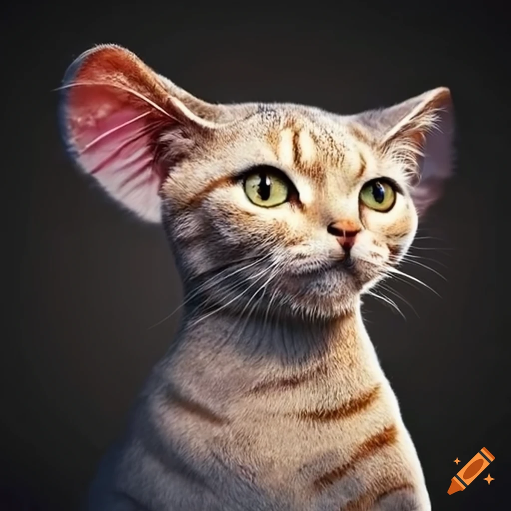 Cat with elephant on Craiyon