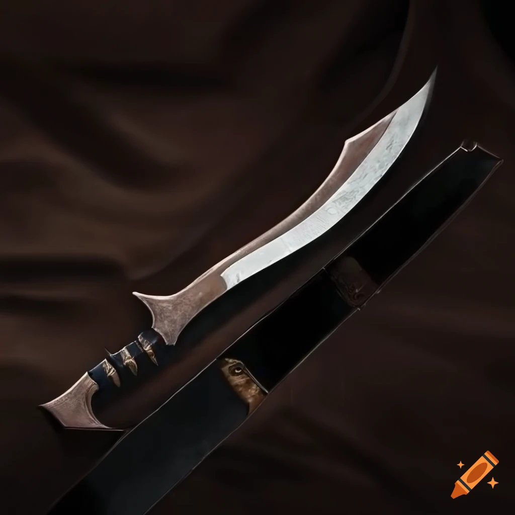 Mythic fantasy machete on Craiyon