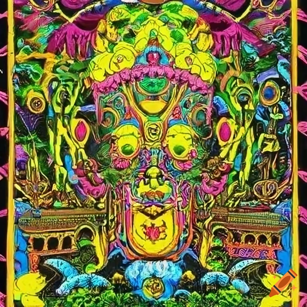 Visionary art in the style of jack davis on Craiyon