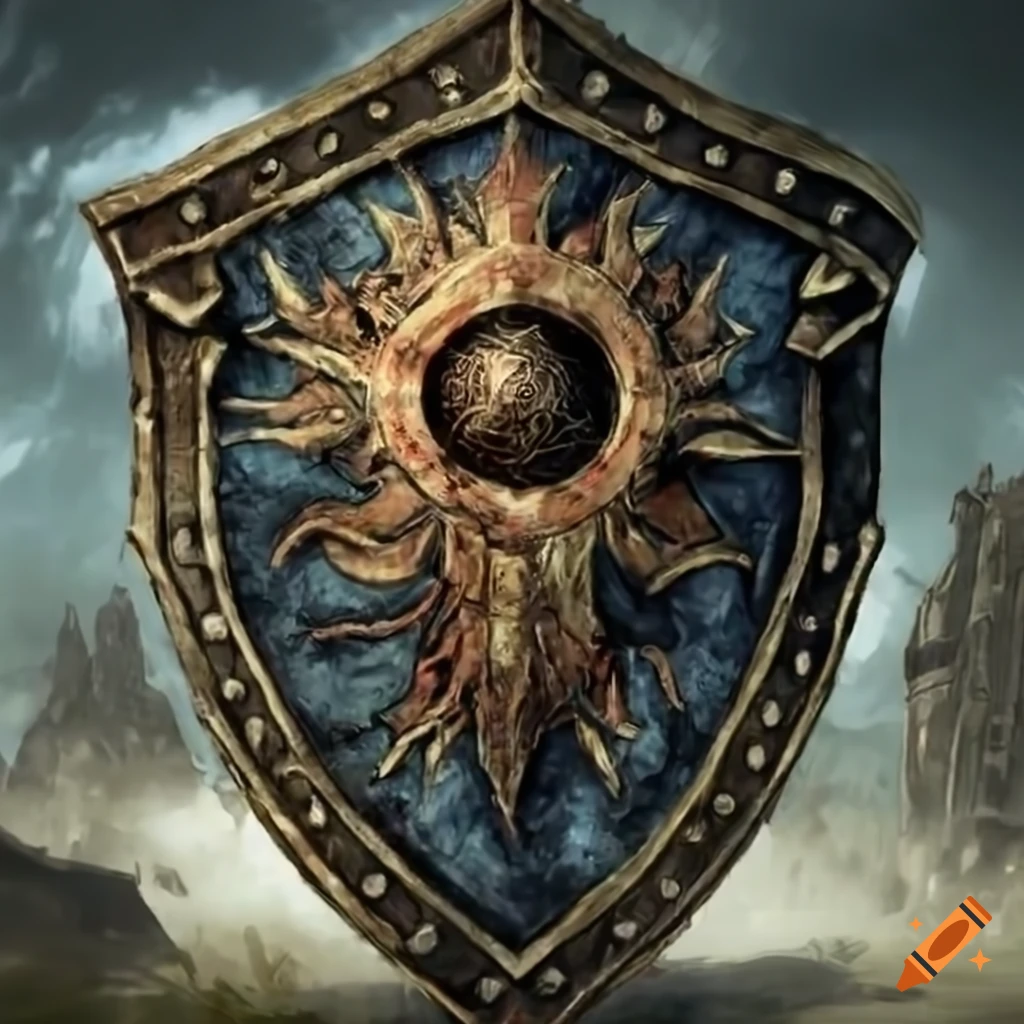Shield of truth from dark souls game on Craiyon