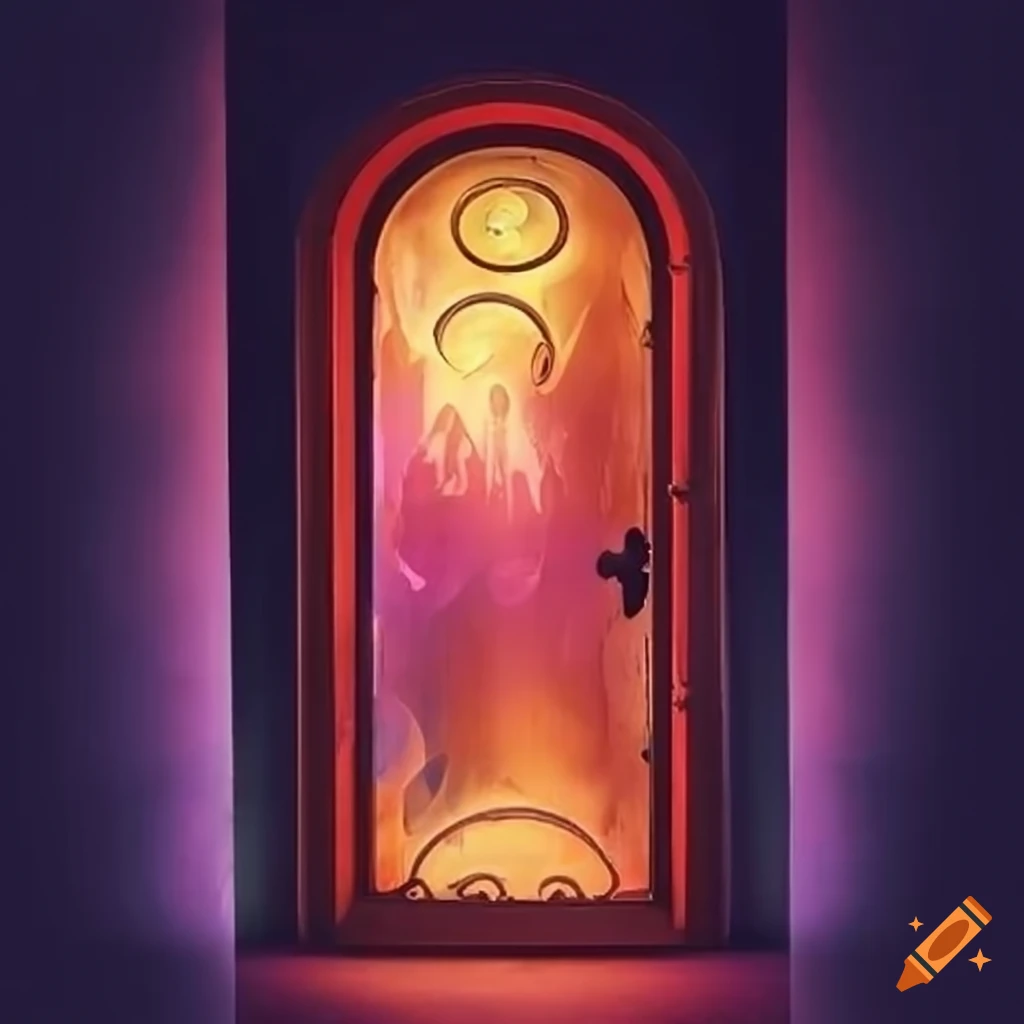 Magic door on Craiyon