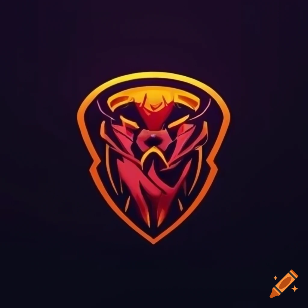 Dynamic and minimalist esport team logo on Craiyon