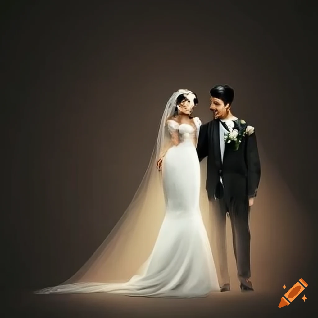 Wedding celebration on Craiyon