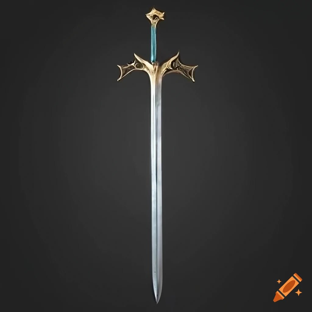 Fantasy long sword on Craiyon