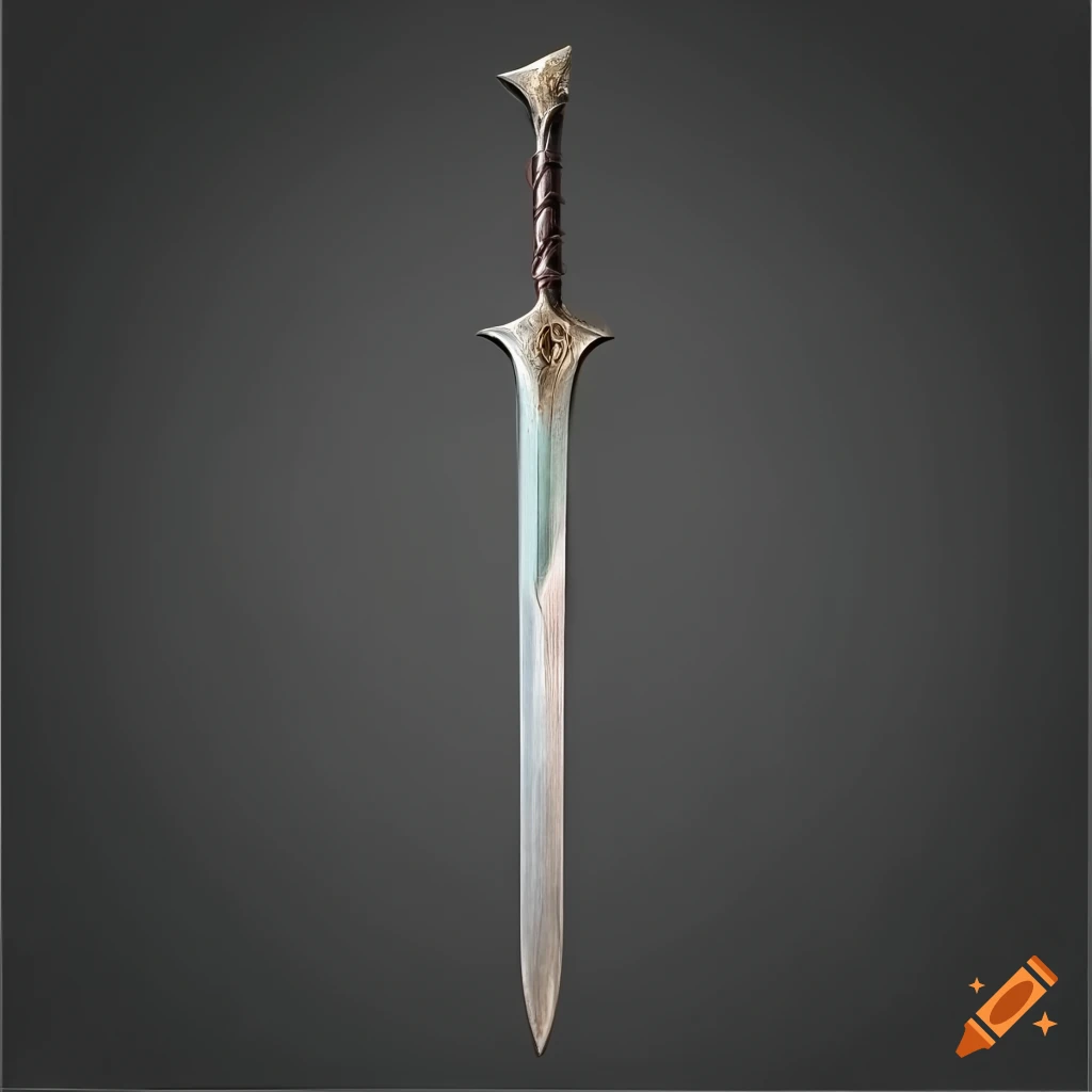 Fantasy long sword on Craiyon