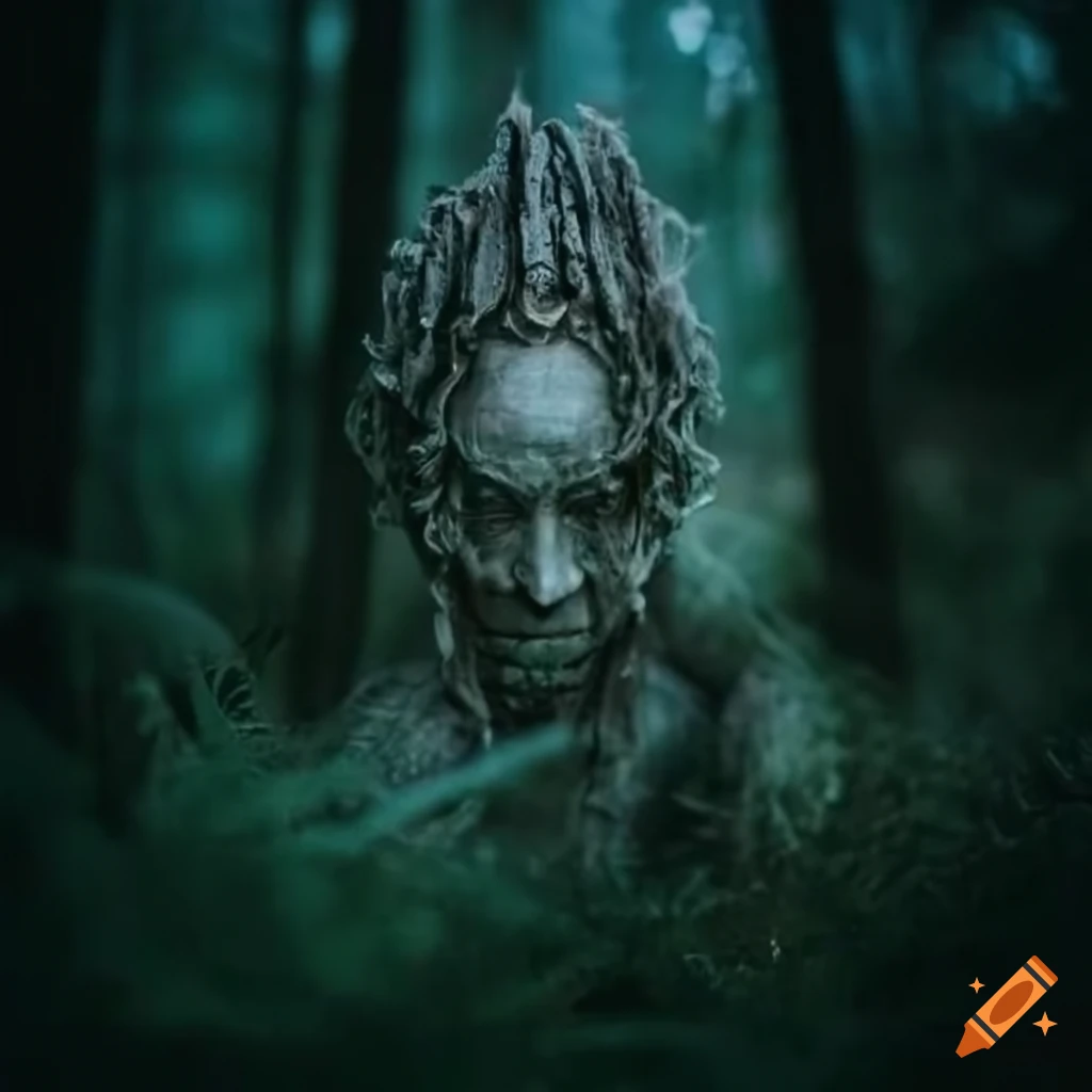 Old forest god symbol on Craiyon