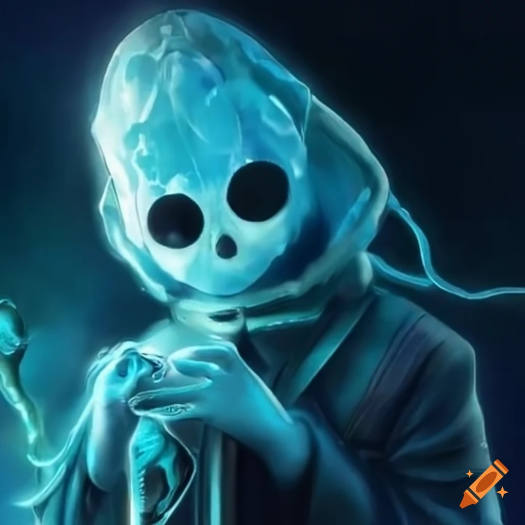 Crystal ghost keykeeper on Craiyon