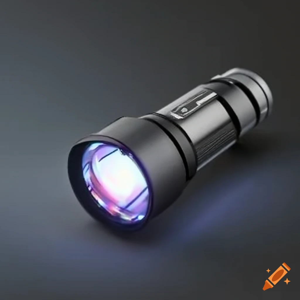 Pixel art flashlight on Craiyon