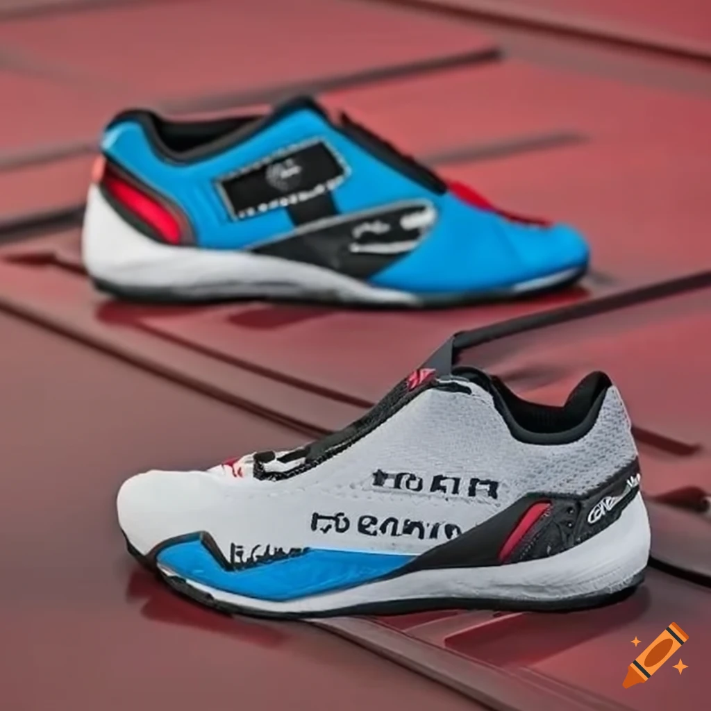 Velocitygrip racing shoe by racetread performance footwear on Craiyon